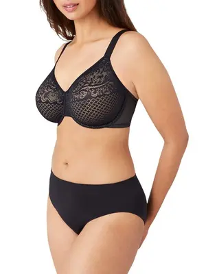 Wacoal Visual Effects Minimizer Bra - Black