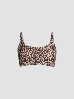 Chantelle Softstretch Scoop Bralette - Leopard