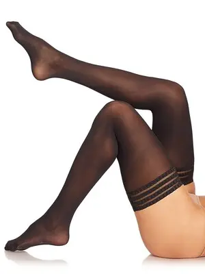 Falke Pure Matte 50 Opaque Stay-up Thigh Highs