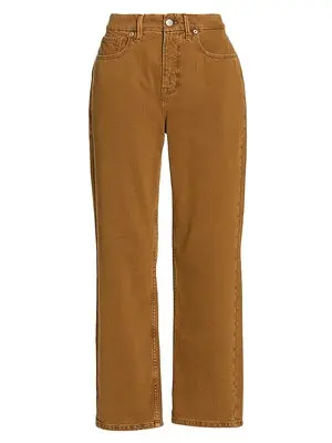 Good American Women's Good 90's Duster Low-Rise Jeans - Bronze - Size XXXL - Bronze  - Bronze