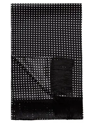Eton Polka Dot Silk Scarf