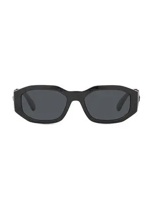 Versace 0ve4361 53mm Hexagon Sunglasses Yellow
