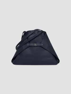 Akris Ai Leather Tote - Denim