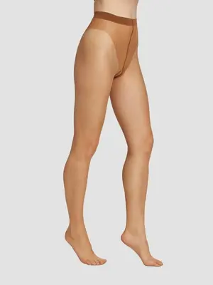 Wolford Luxe 9 Sheer Tights Honey