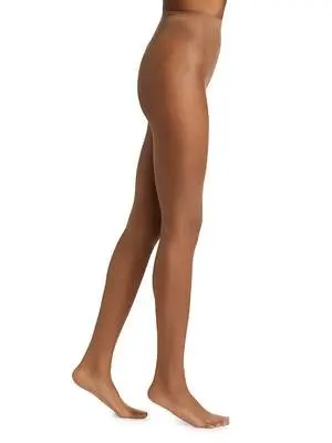 Wolford Luxe 9 Sheer Tights Sand