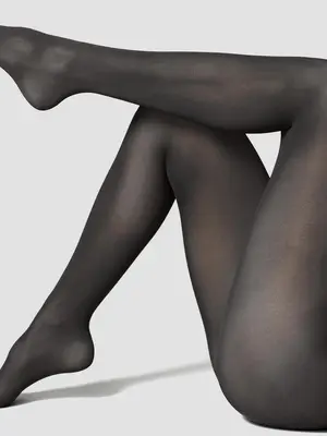 Wolford Velvet De Luxe 50 Tights Anthracite