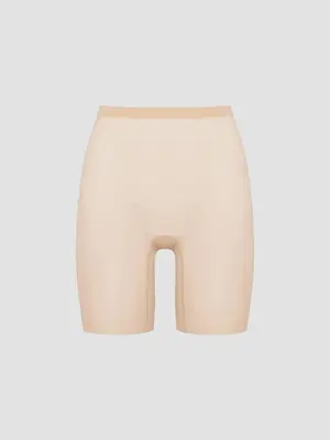Wolford Tulle Control Shorts - Clay