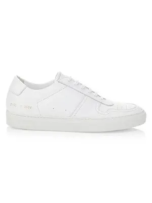 COMMON PROJECTS Men's BBall Leather Low-Top Sneakers - White  - White