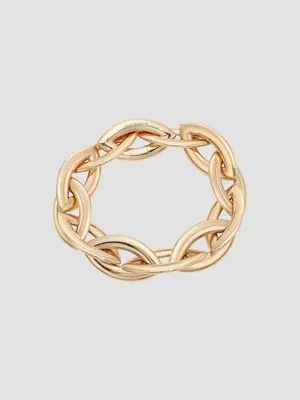 Vhernier Doppio Senso 18k Marquis Chain Bracelet - Rose Gold