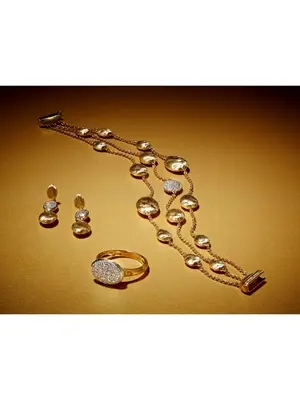 Marco Bicego Siviglia Diamond & 18k Yellow Triple-drop Earrings