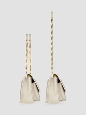 Saint Laurent Niki Shoulder Bag - White