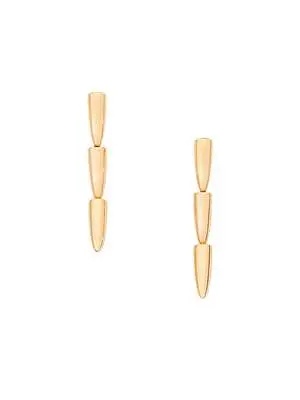 Vhernier Calla 18k Clip-on Drop Earrings