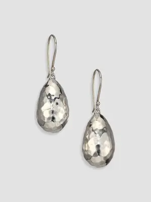 Ippolita Classico Sterling Rain Drop Earrings - Silver