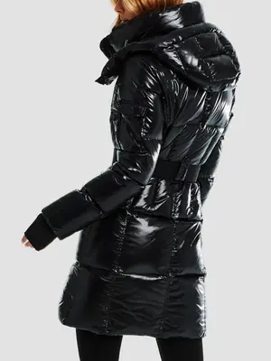 Sam. Noho Quilted Hooded Coat
