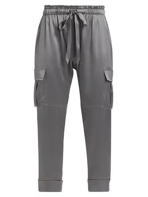 Cami Nyc Car Silk Charmeuse Cargo Pants Mockingbird