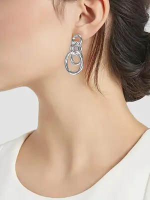 Ippolita Glamazon Sterling Mini Jet Set Drop Earrings