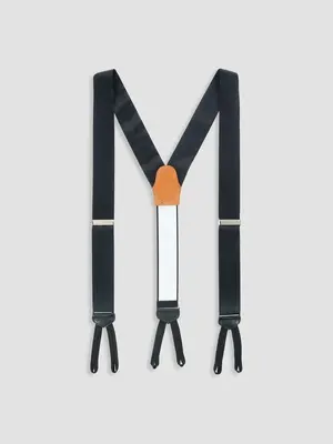 Trafalgar Sutton Formal Osze Suspenders - Black