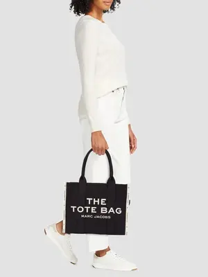 Marc Jacobs The Jacquard Tote Bag - Black