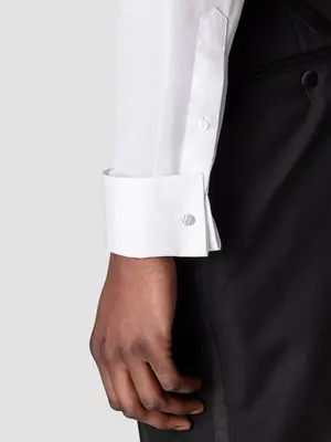 Eton Contemporary-fit Piqué Bib Dress Shirt