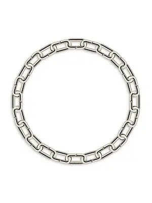 Vhernier Mon Jeu 18k Chain Necklace - White Gold