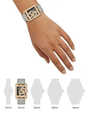 Hermès Cape Cod 37mm Chain D'ancre 18k Rose Gold, Diamond & Alligator Strap Watch