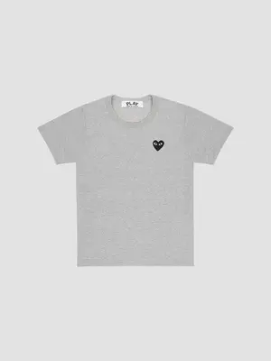 Play Comme Des Garcon Heart T-shirt - Grey
