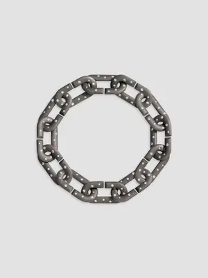 Vhernier Mon Jeu & Diamond Chain Bracelet/8 - Titanium