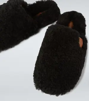 Loewe Shearling Slippers