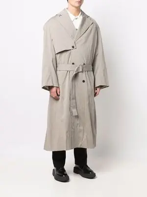 Balenciaga Belted Oversize Trench Coat