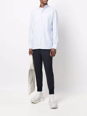 GOLDEN GOOSE Striped Shirt - Blue