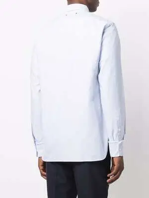 GOLDEN GOOSE Striped Shirt - Blue