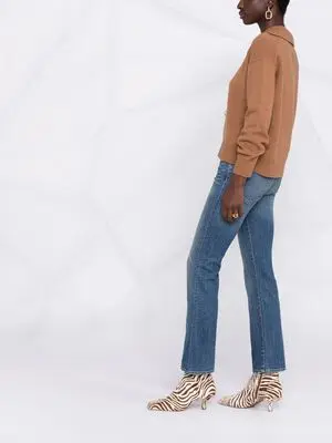 NILI LOTAN High-rise Bootcut Jeans