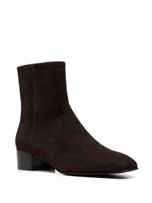 SCAROSSO Ambra Ankle Boots - Brown