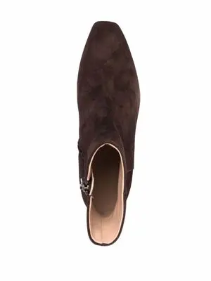 SCAROSSO Ambra Ankle Boots - Brown