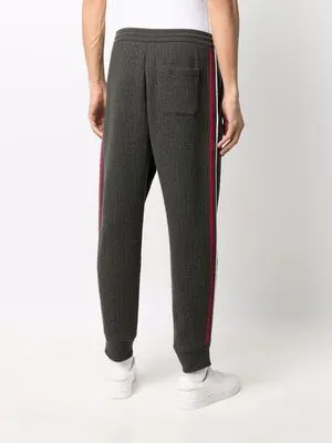 Giorgio Armani Ribbed Side-stripe Trousers