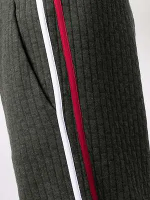 Giorgio Armani Ribbed Side-stripe Trousers