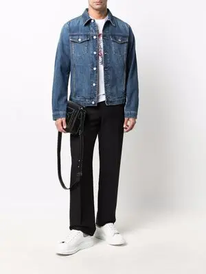 Alexander McQueen Long-sleeve Denim Jacket