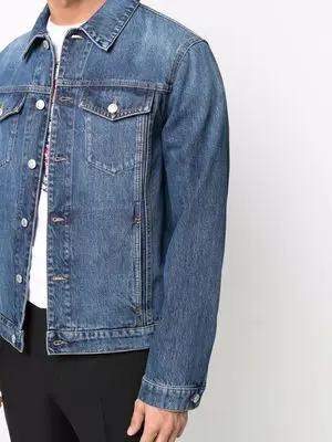 Alexander McQueen Long-sleeve Denim Jacket