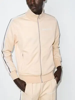 Palm Angels Bandana-print Zip-up Track Jacket