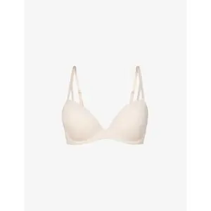Calvin Klein Seductive Comfort Lift Stretch-woven Bra - Beechwood