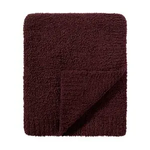 SKIMS Cozy Knit Blanket Red