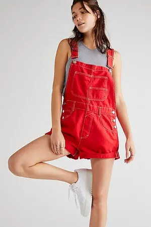 Free People We The Free Ziggy Shortalls Heart Eyes