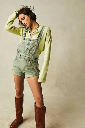 Free People We The Free Ziggy Shortalls Oceanic