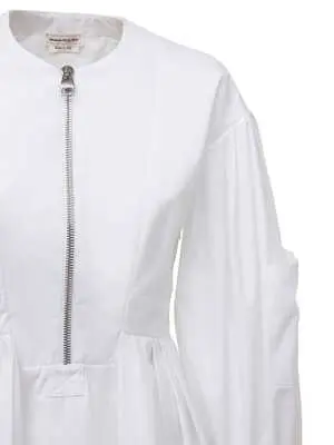 Alexander McQueen Cotton Mini Dress