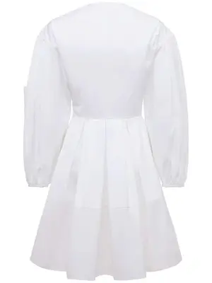 Alexander McQueen Cotton Mini Dress