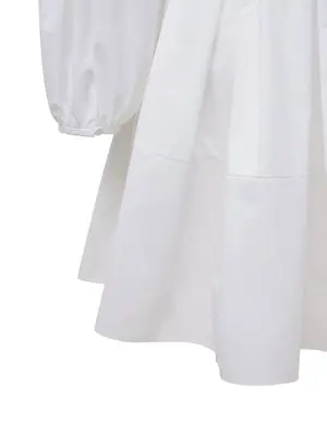 Alexander McQueen Cotton Mini Dress