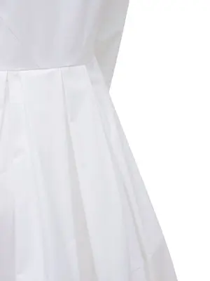 Alexander McQueen Cotton Mini Dress