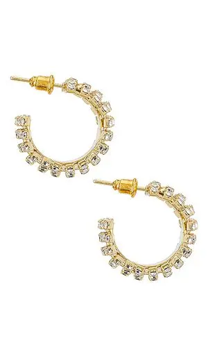 PETIT MOMENTS Glitter Hoop Earrings