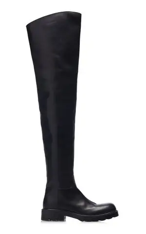 Bottega Veneta Leather Over-the-knee Boots