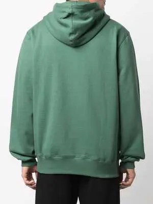 DAILY PAPER Logo Embroidered Zip-up Hoodie